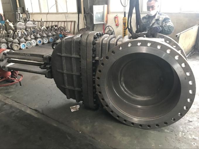 ANSI ASME B16.34 OS&Y BOLT BONNET WEDGE GATE VALVE WCB WC6 600LB WC9 ...