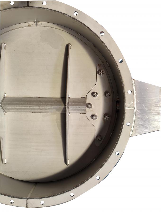 Pneumatic Duct Flapper Valve Stainless Steel Drain Flapper Valve