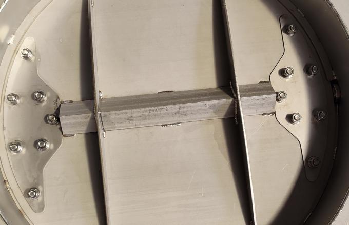 Pneumatic Duct Flapper Valve Stainless Steel Drain Flapper Valve