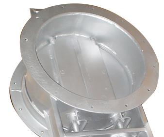 Ducting Damper Valve Stainless Steel Flapper Valve