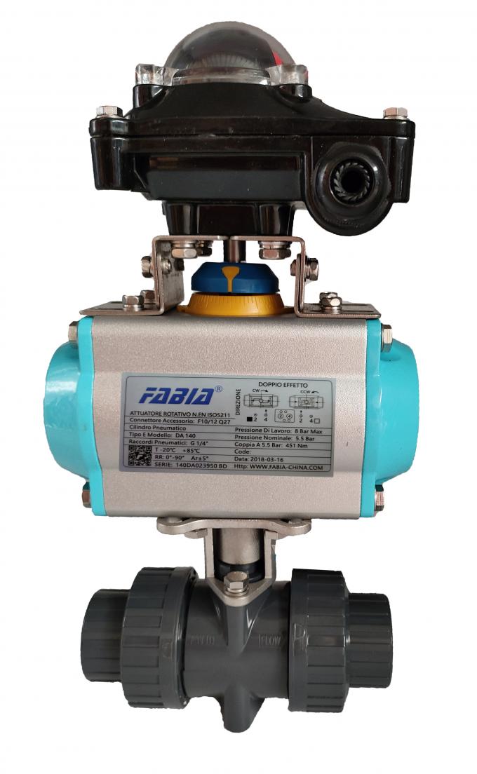 DN10-200 PVC Ball Valve Perfect For Industrial Applications