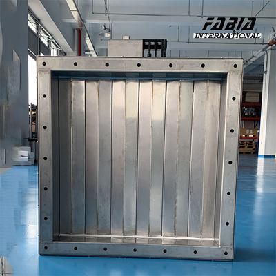 Ventilation Duct Flapper Valve Gas Damper Valve Ss