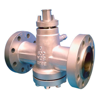 4 Inch API 6D Plug Valve , Class 600 Gear Operated Valves PN100 Butt Welded