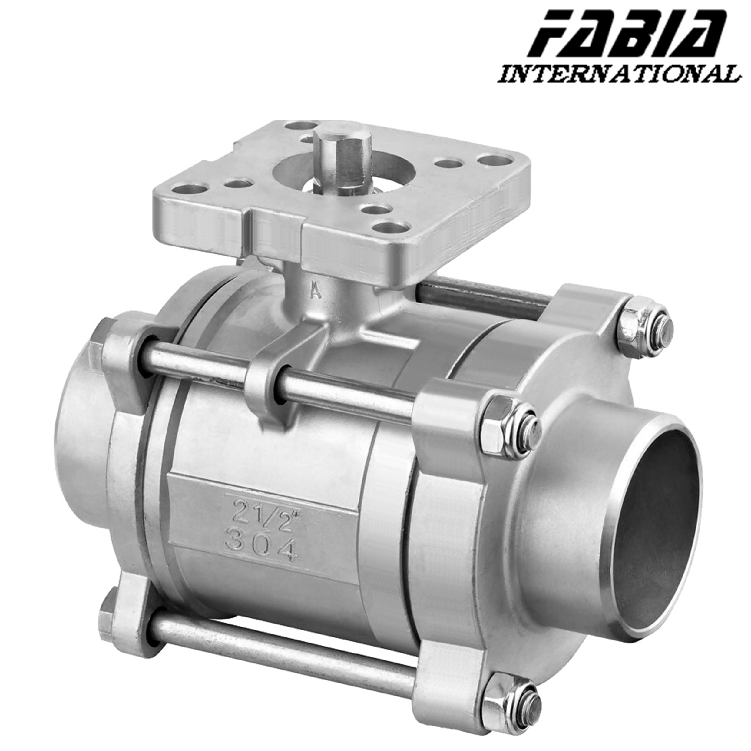 Stainless Steel Ball Valve Three-Piece Ball Valve High Pressure ...