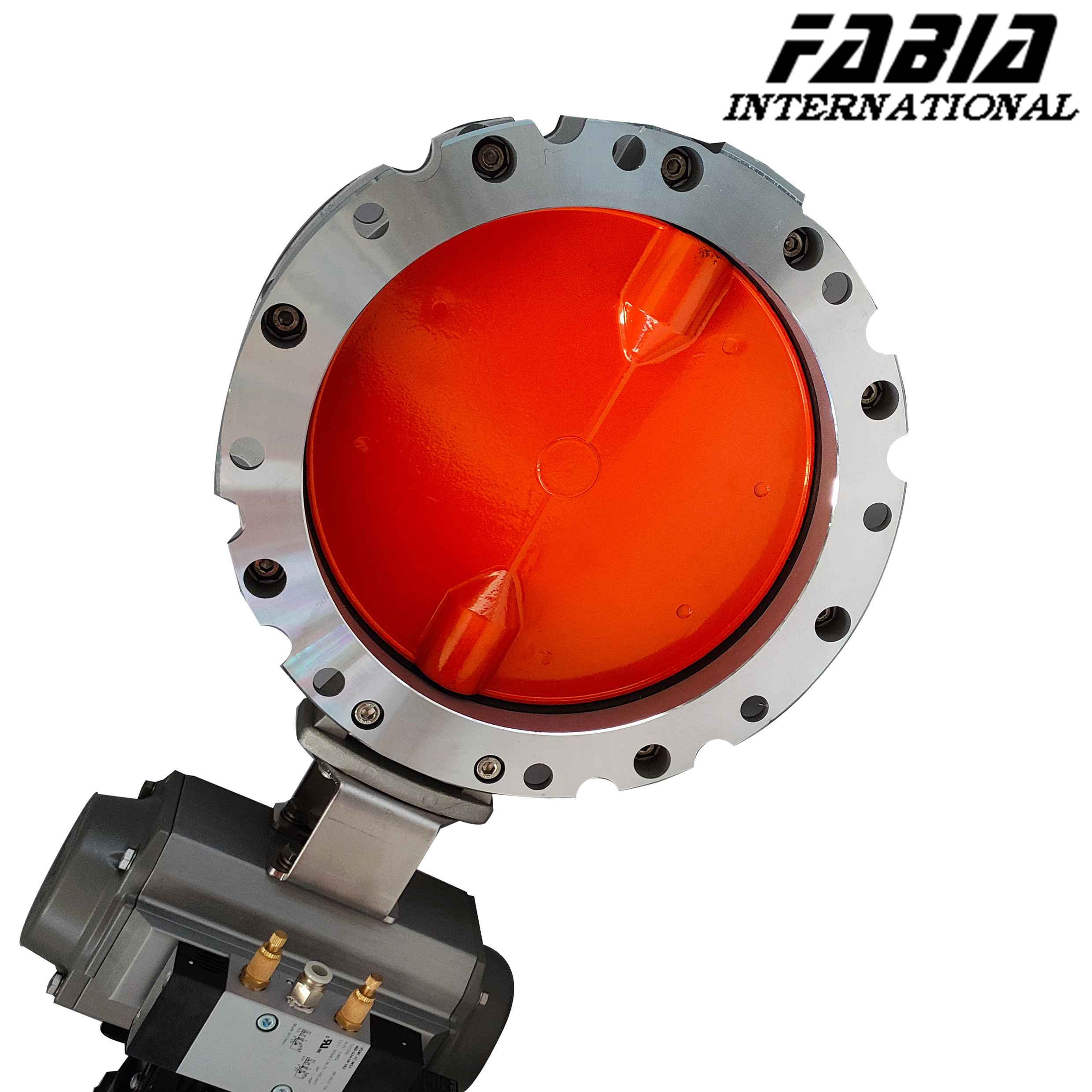 aluminum alloy Powder dust Butterfly Valve wafer type Dust-Tight Design ...