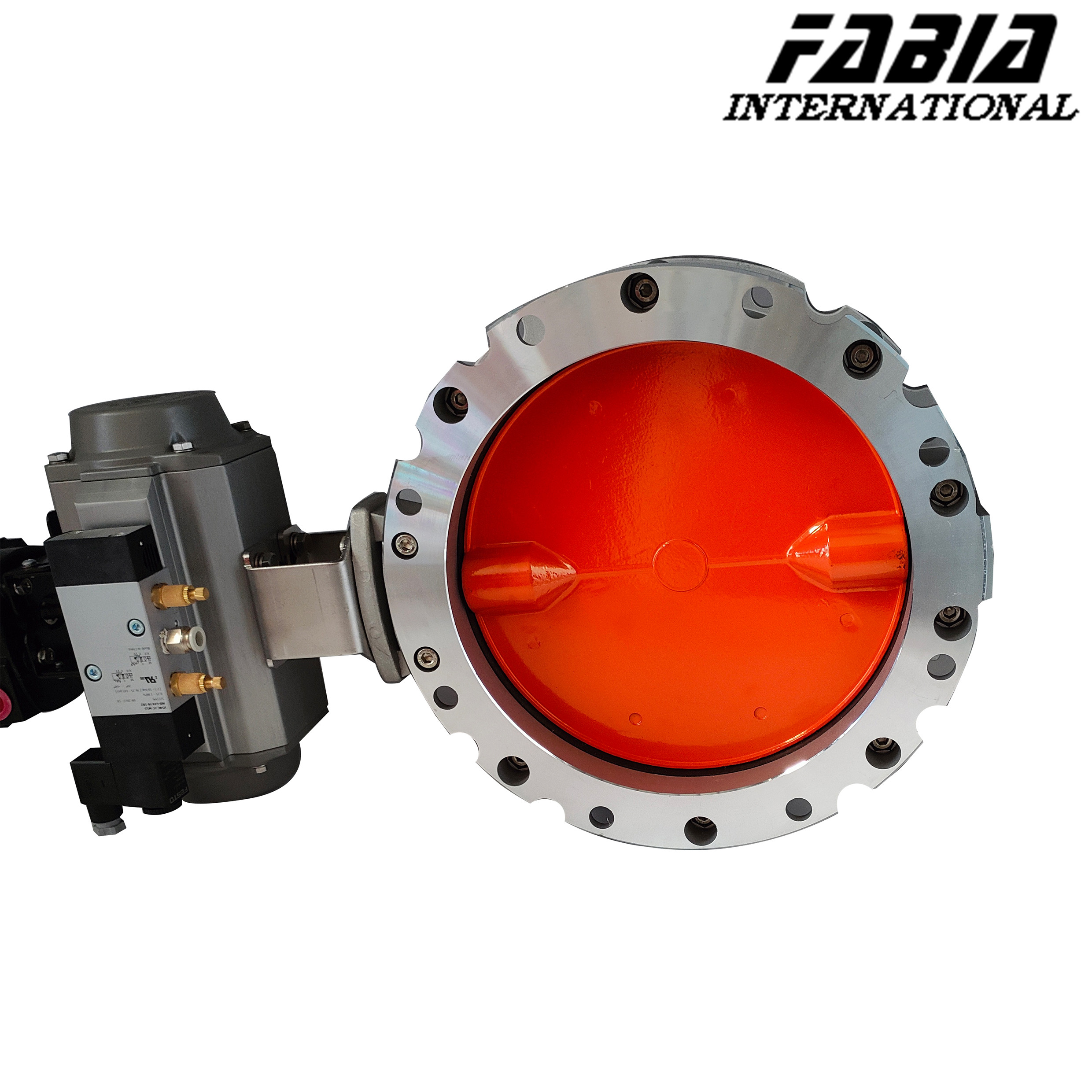 aluminum alloy Powder dust Butterfly Valve wafer type Dust-Tight Design ...