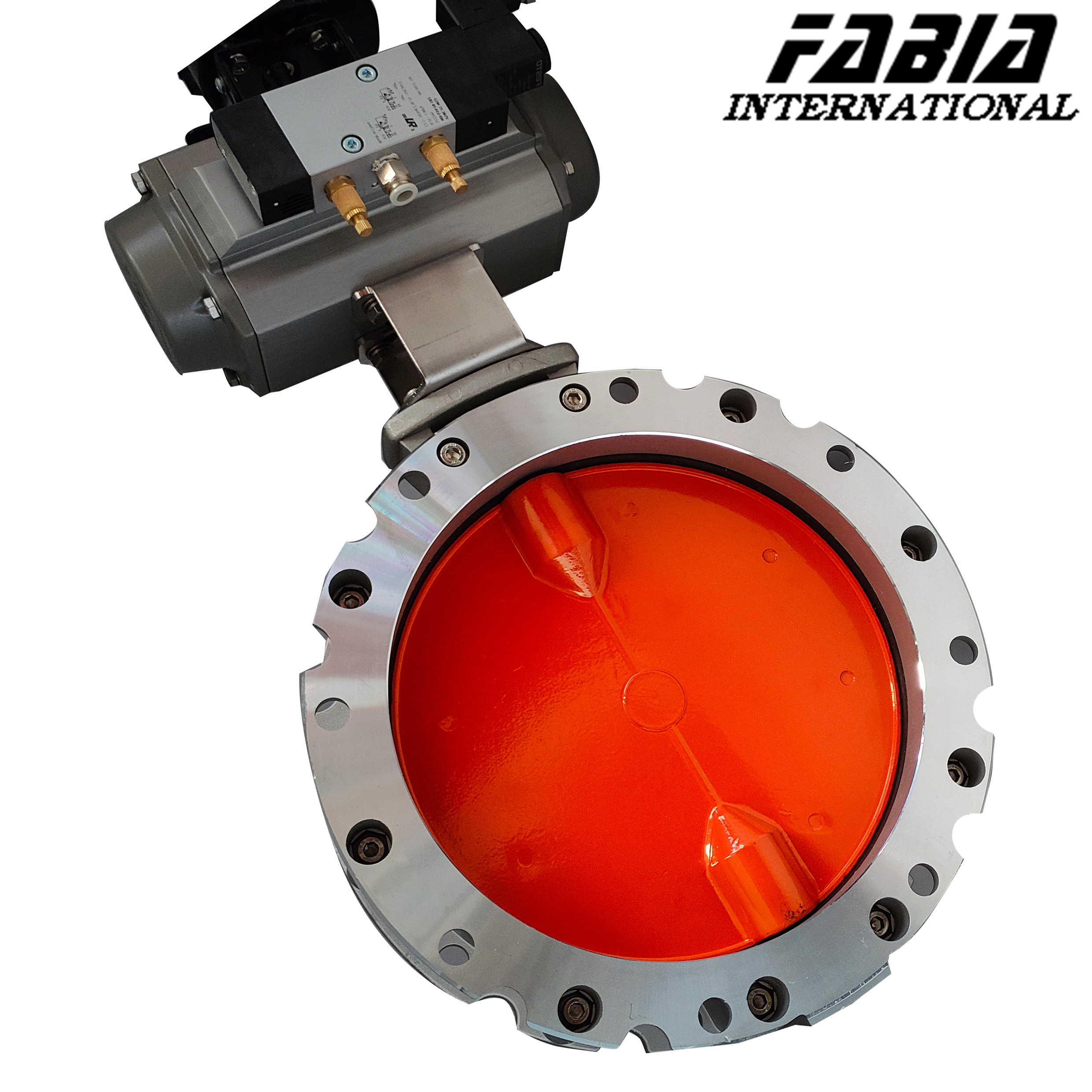 aluminum alloy Powder dust Butterfly Valve wafer type Dust-Tight Design ...