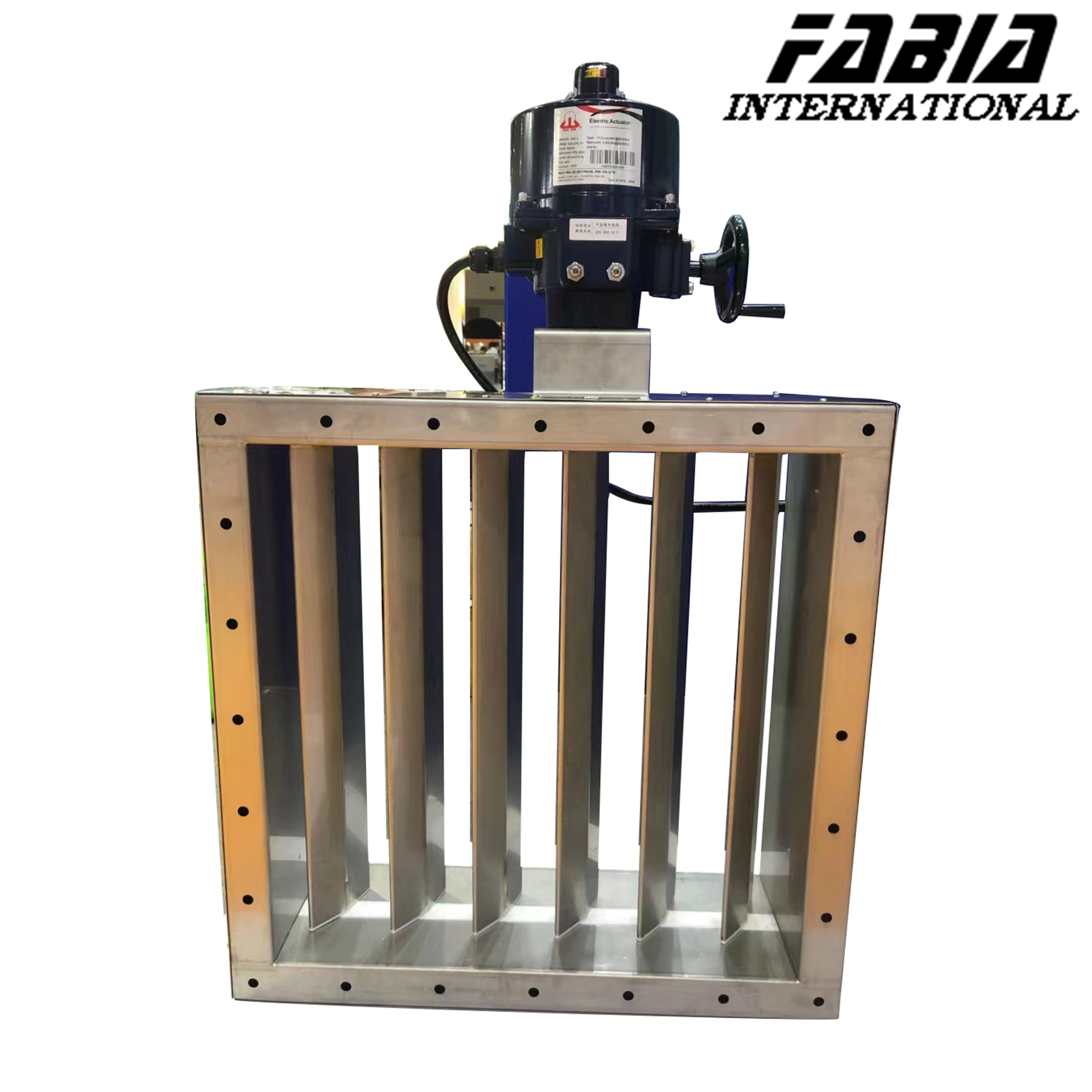 Electric Flue Flapper Valve With Soft And Hard Sealing For Zero Leakage ...