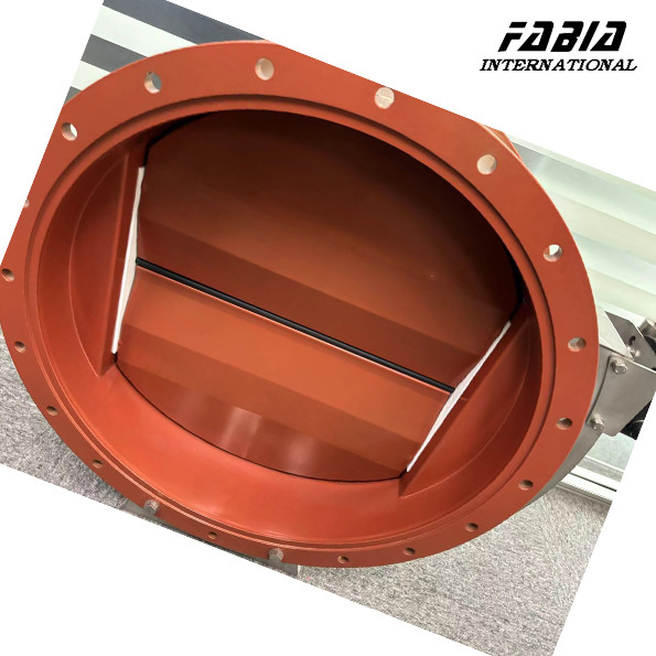 Round Butterfly Damper For Semiconductors LCD Panels And ...