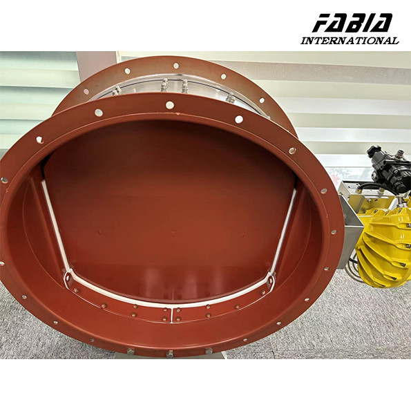 Round Butterfly Damper For Semiconductors LCD Panels And ...