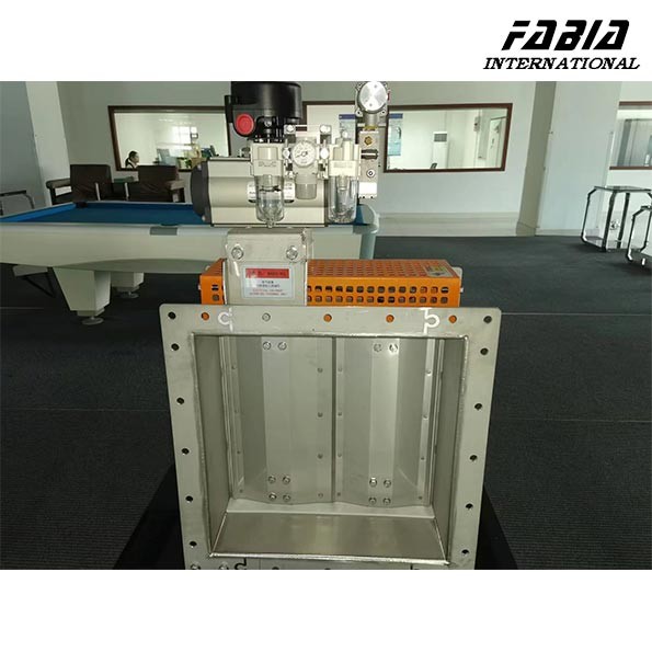 A60 Fire Isolating Damper With 1000℃ Isolation For Ships And Fire And ...