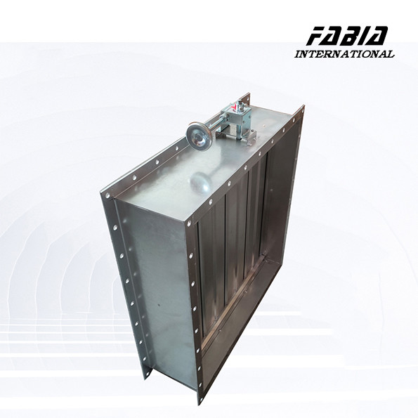 500*500 Stainless Steel Louver Valve Precise Flow Control For Dust ...