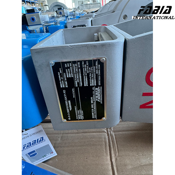 FB-D-73 Series Pneumatic SCR Butterfly Valve High Temperature For VOC ...