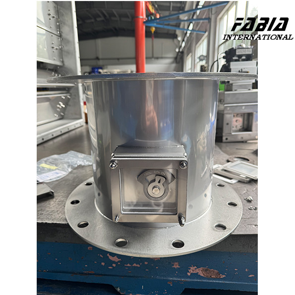 Stainless Non Return Damper Low Flow Flange Connection For ...