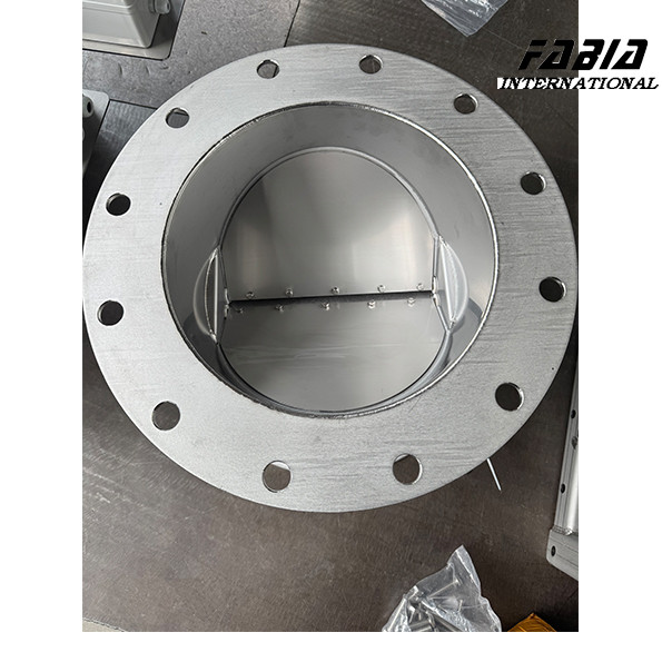 Stainless Non Return Damper Low Flow Flange Connection For ...
