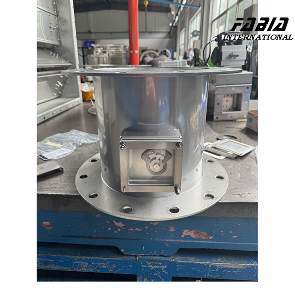 Stainless Non Return Damper Low Flow Flange Connection For ...